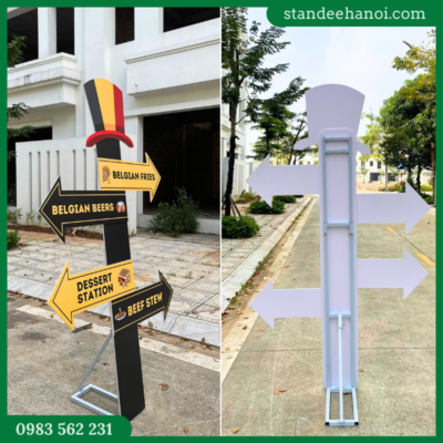 Standee mô hình - Standee hình người - Standee, Standy, Quầy bán hàng ...